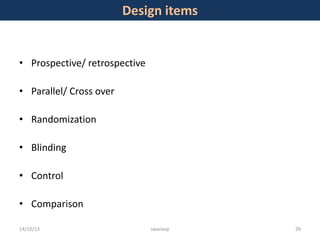 Key Concepts of Clinical Research & Clinical Trial | PPT