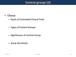 Key Concepts of Clinical Research & Clinical Trial | PPT