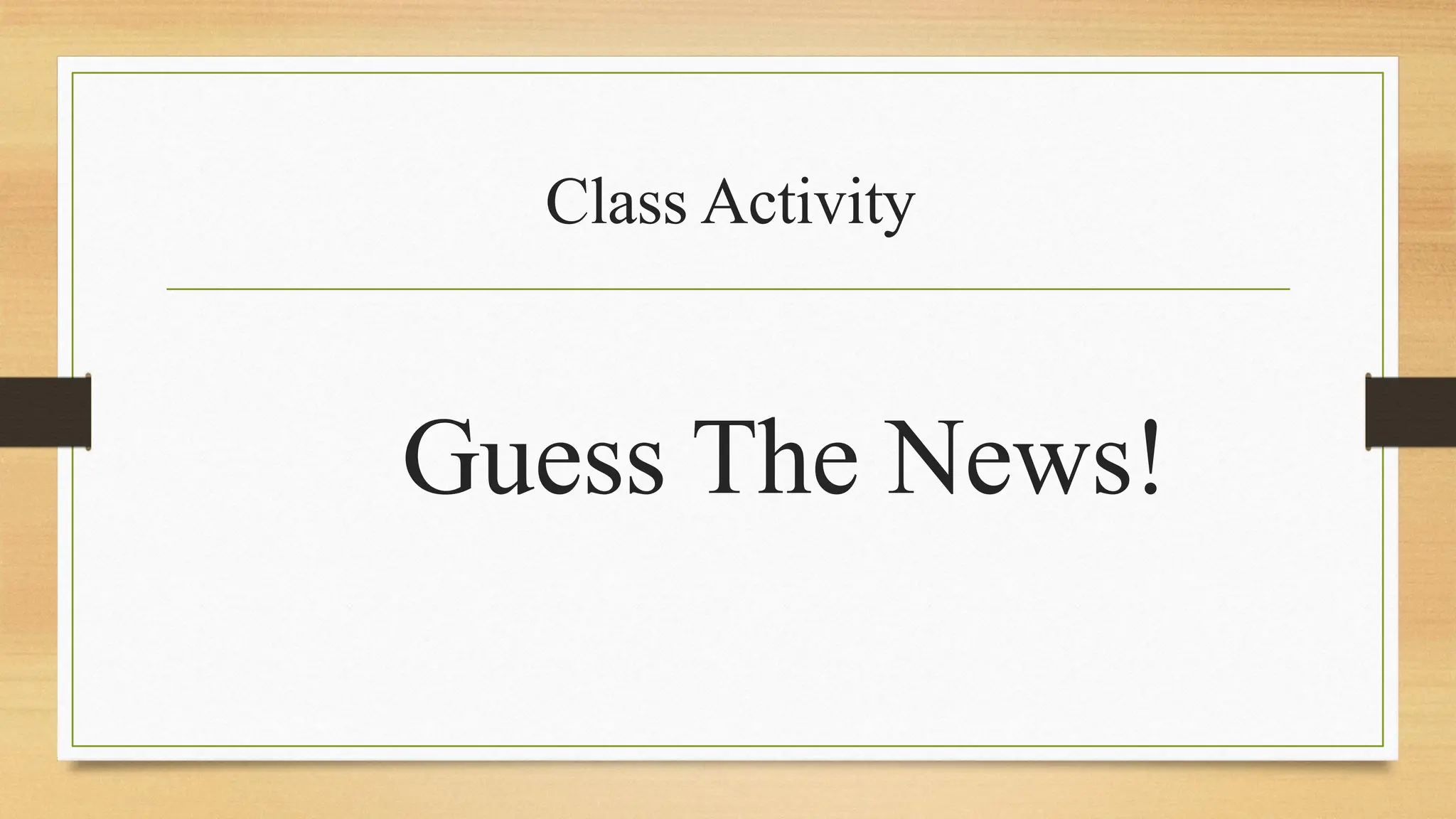 jouranlism grade 8 powerpoint presentation | PPTX