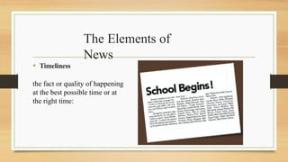 jouranlism grade 8 powerpoint presentation | PPTX