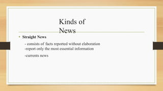 jouranlism grade 8 powerpoint presentation | PPTX