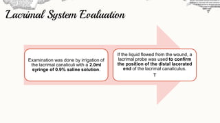 Jourding-Etiology and prognosis of canalicular.pptx