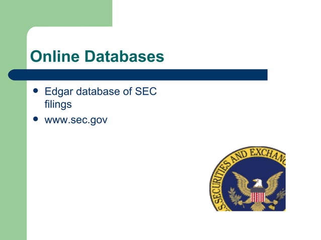 JOURN 305 - Computer Assisted Reporting | PPT