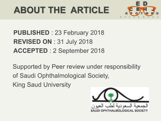 Journal presentation | PPT