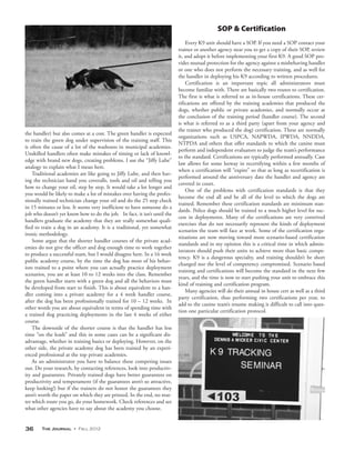 From K9 Selection to the Street | PDF