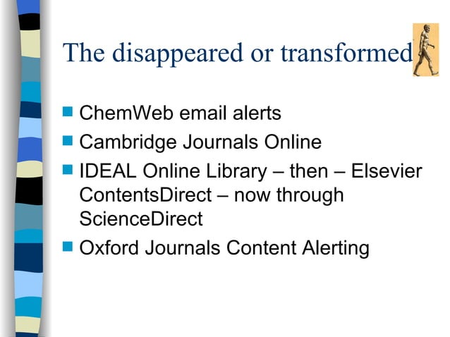 Journal current awareness | PPT