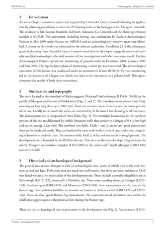 Archaeological Report - Mungret, Co. Limerick (Ireland) | PDF