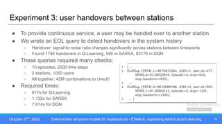 MODELS 2022 Journal-First presentation: ETeMoX - explaining reinforcement learning | PDF