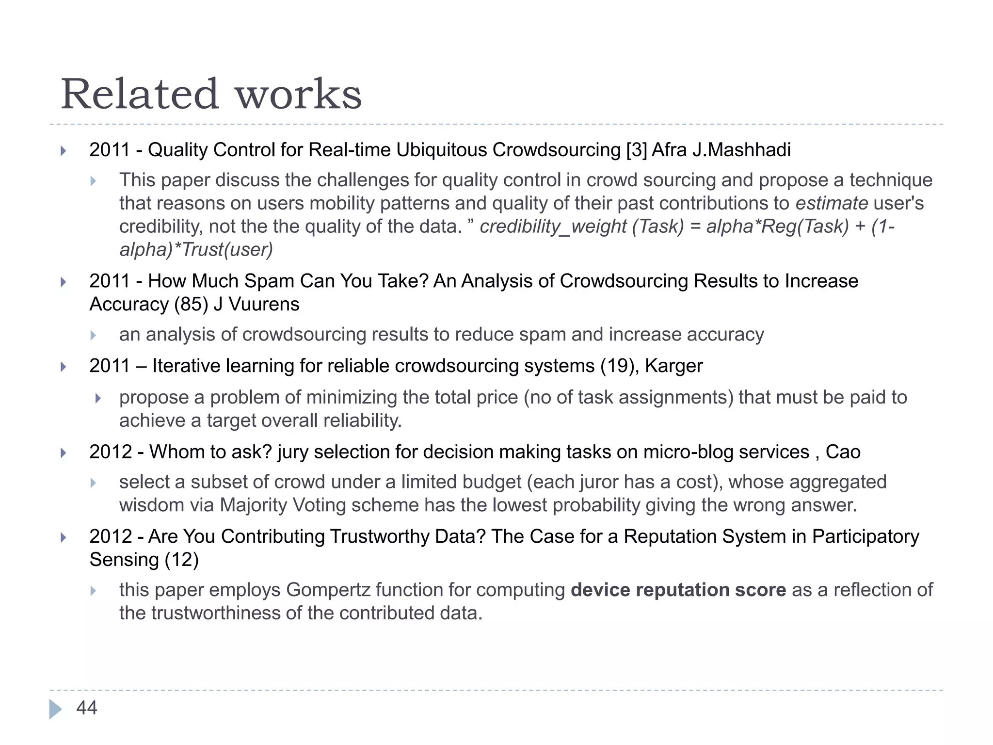 A Server-Assigned Crowdsourcing Framework | PPT
