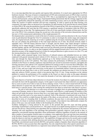 Real Time Object Detection System with YOLO and CNN Models: A Review ...