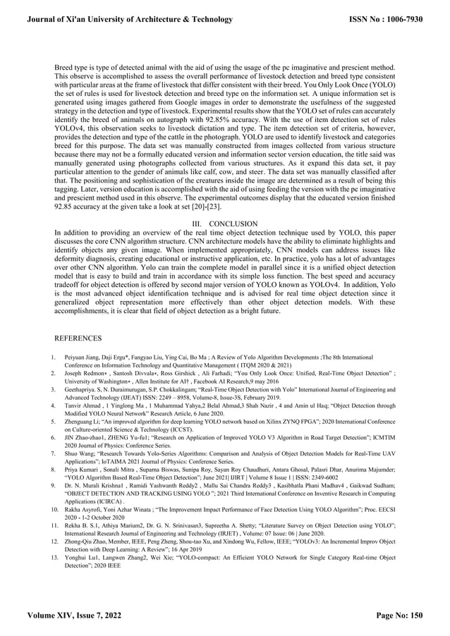 Real Time Object Detection System with YOLO and CNN Models: A Review ...