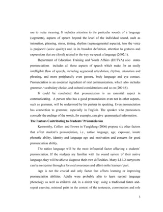 proununciation | PDF