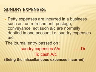 important Journal entry | PPTX