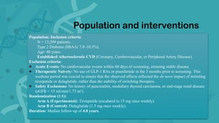 CVOT of Tirzepatide vs Dulaglutide in Type 2 Diabetes: Journal club ...