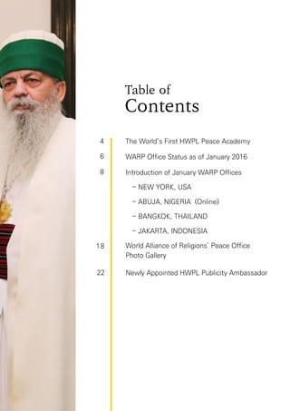 HWPL WARP Office Journal 2016 January | PDF