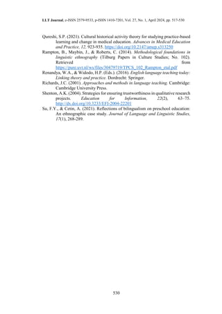 Journal article published on teaching English language | PDF | Free ...