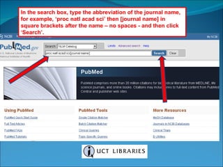 Journal abbreviations | PPT
