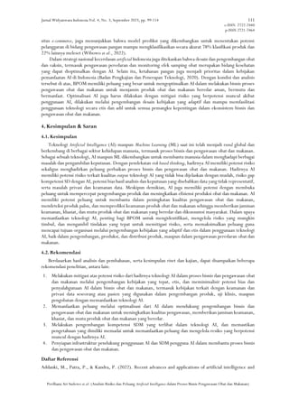 [journal] Analisis Risiko dan Peluang Artificial Intelligence dalam ...