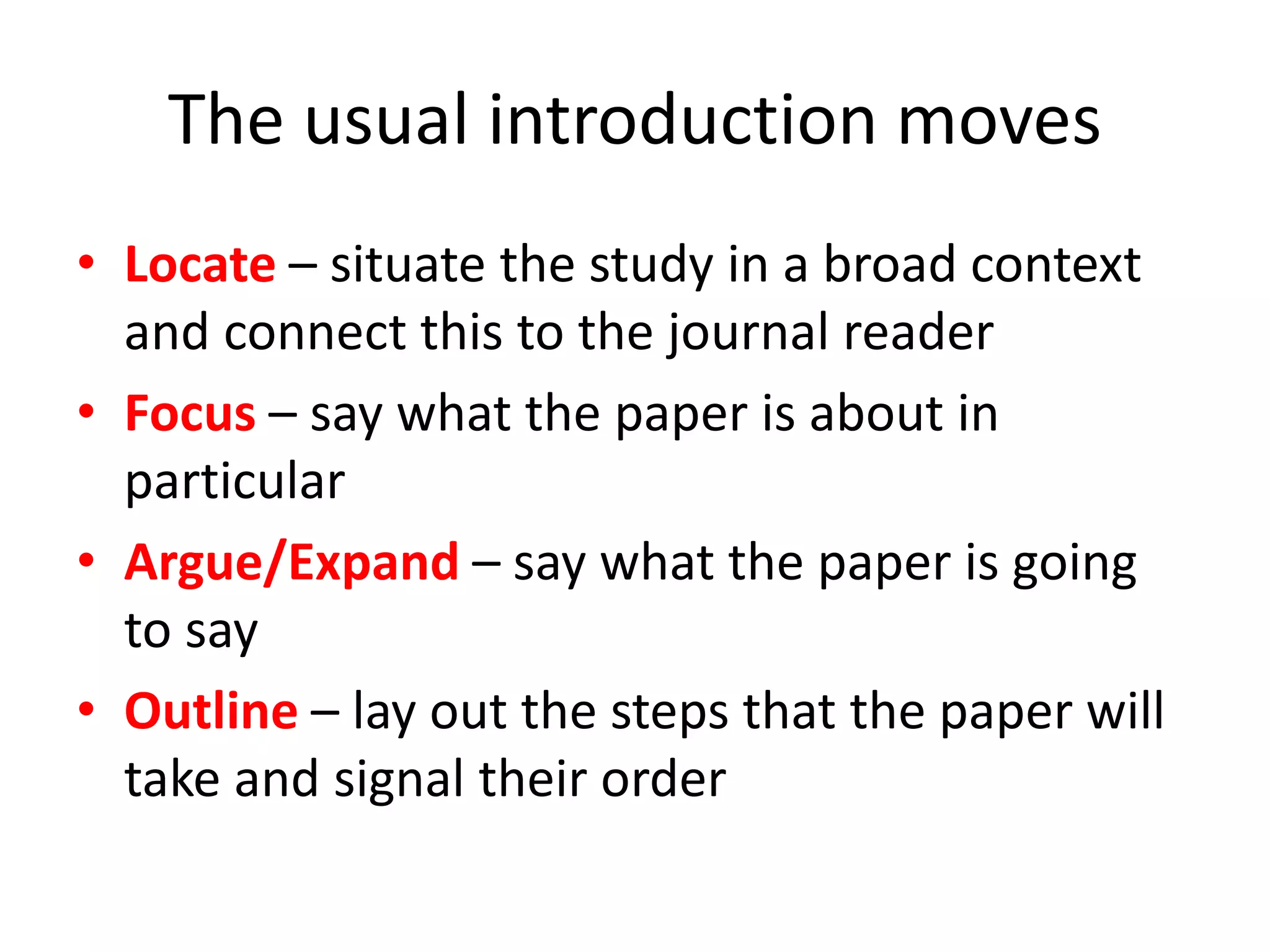 Journal article introductions | PPTX
