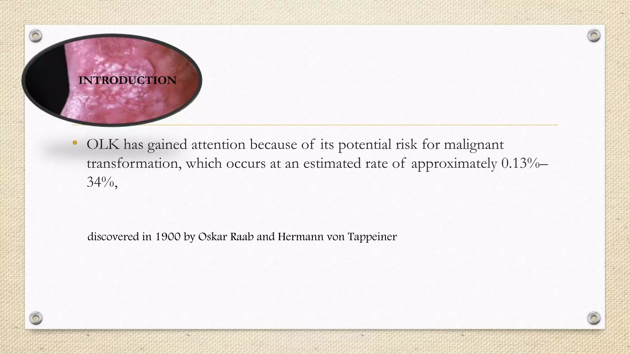 PDT IN OLK !!! - photodynamic therapy in oral leukoplakia | PPTX