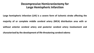 Journal Club on Decompressive Craniotomy in Acute Ischemic Stroke.pptx