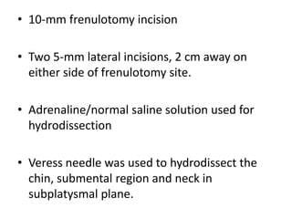 Endoscopic thyroidectomy through Oro- vestibular route | PPTX