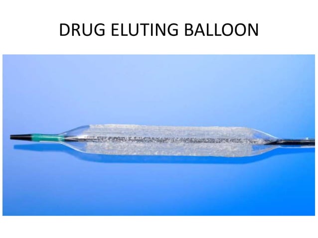Journal club drug eluting balloon for cad | PPTX
