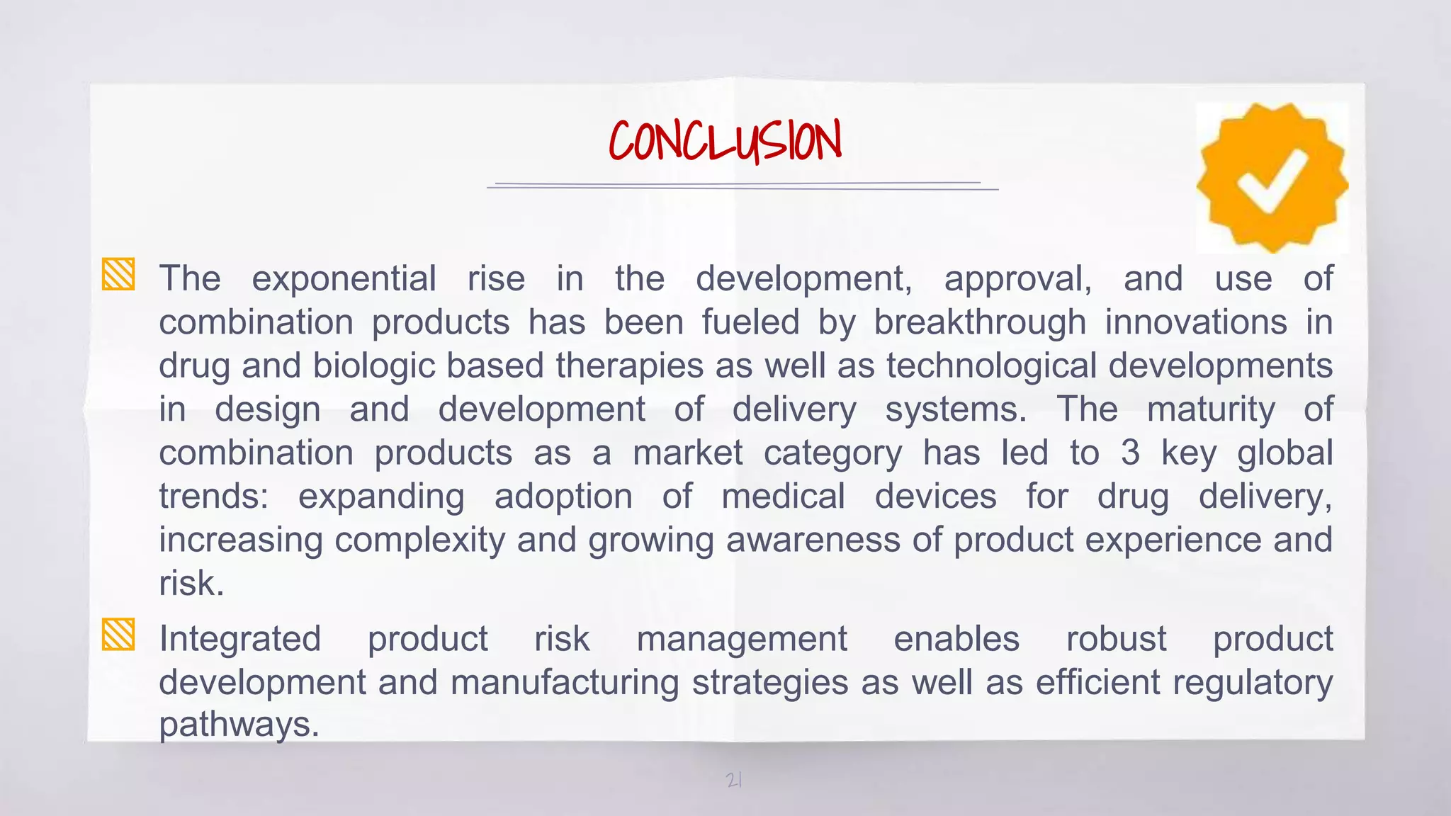 Journal Club - Risk Management in Drug - Device Combination Product ...