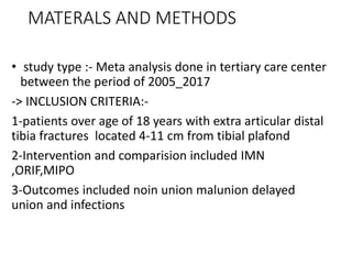 Journal club-WPS Office juned-2.pptx distal tibia fractures | PPTX