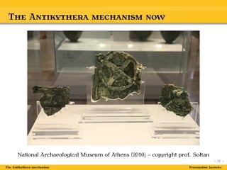 The Antikythera Mechanism | PDF