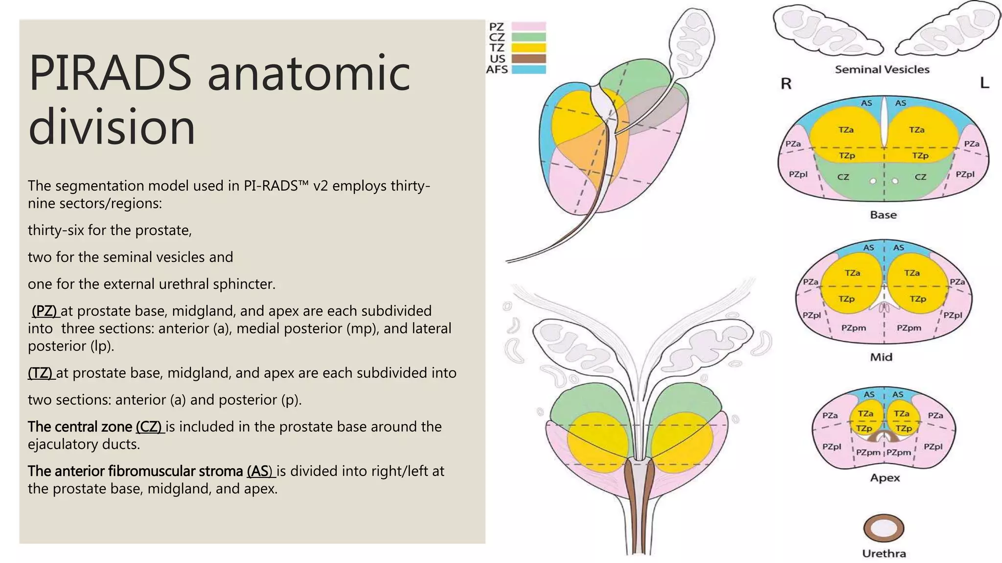 PROSTATE MRI IMAGING - PIRADS V2 2015 | PPTX