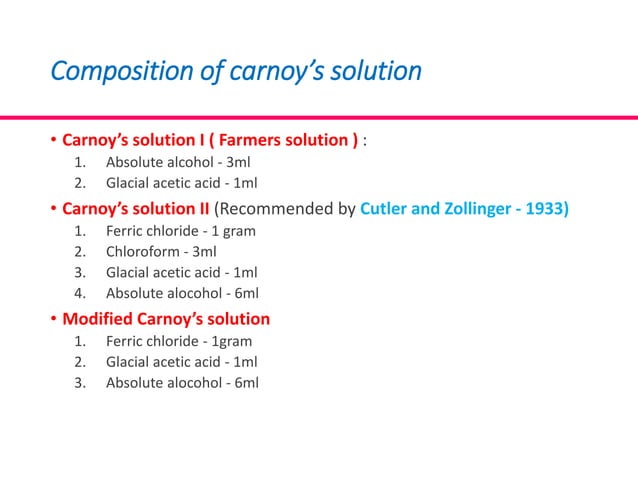 CARNOY’S SOLUTION AS A SURGICAL MEDICAMENT IN THE TREATMENT OF ...