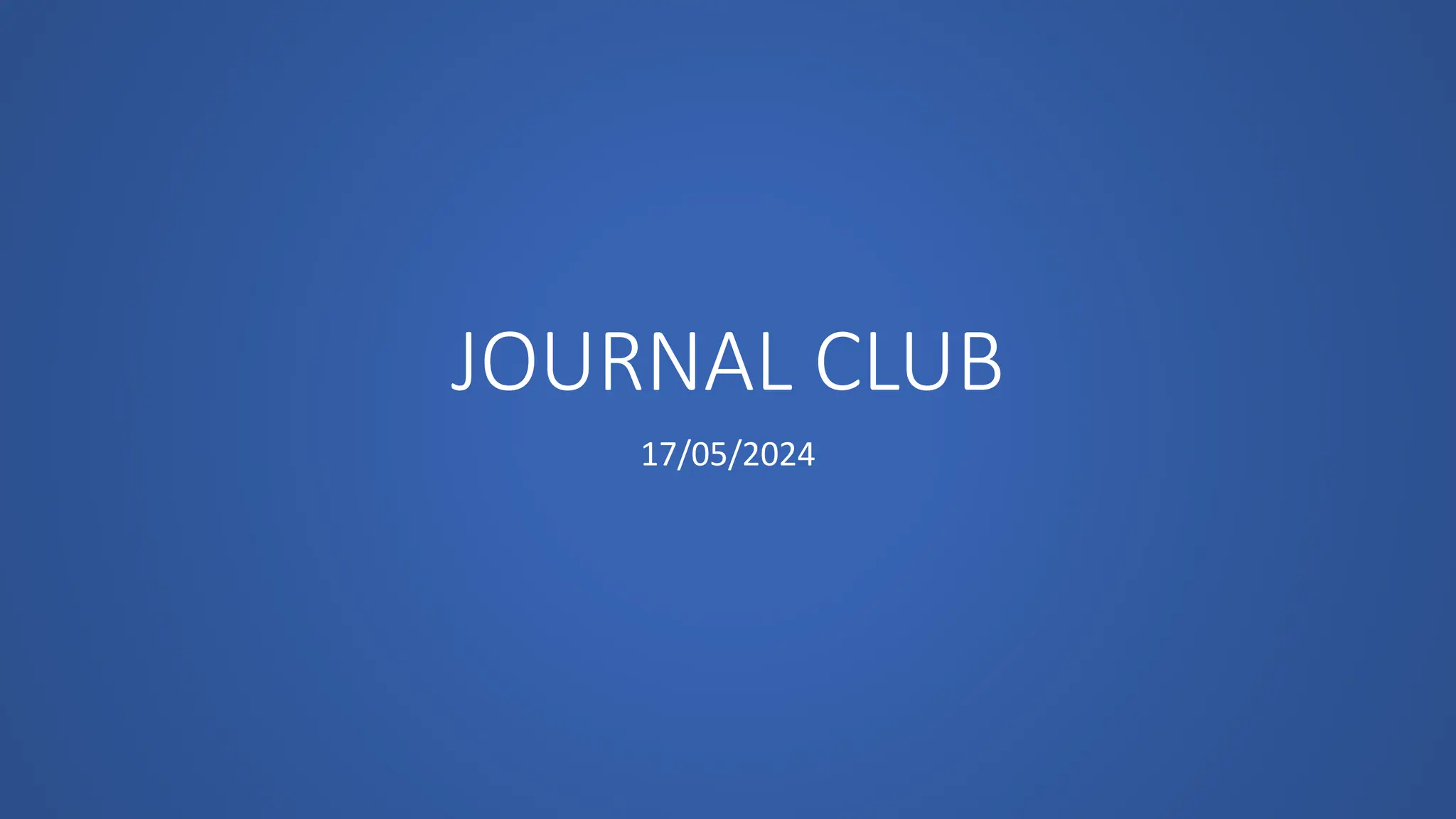 journal club discussing acute appendicitis.pptx