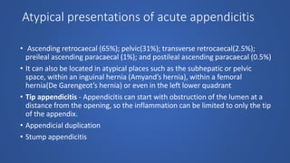 journal club discussing acute appendicitis.pptx | Digestive Disorders ...
