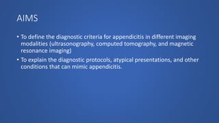 journal club discussing acute appendicitis.pptx | Digestive Disorders ...