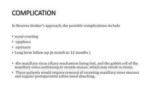 JOURNAL CLUB 2 endoscopic reverse denkers approach.pptx