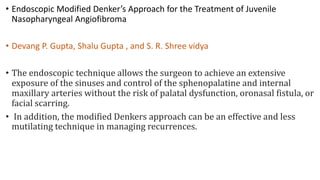 JOURNAL CLUB 2 endoscopic reverse denkers approach.pptx