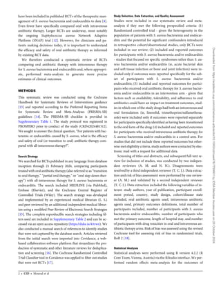 Infective endocarditis and bacteremia with staph infections | PDF