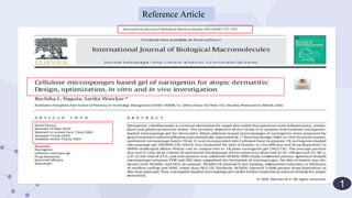 Cellulose Microsponge based gel of naringenin.pptx