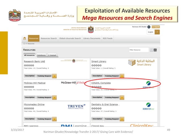 Journal club giving care with evidence(23 03-2017) | PDF | Business ...