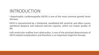 JOURNAL CLUB HCM-2.pptx Aficamten for obstructive HCM | PPTX