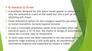 Journal club interarch distance attachments Prosthodontics | PPT