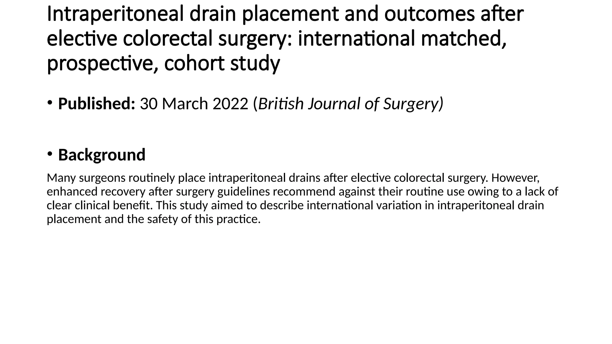 Intraperitoneal placement mes after.pptx