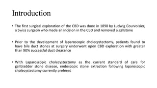 Journal club LCBDE+LC vs ERCP+LC | PPTX