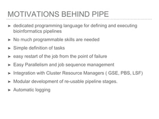 BPIPE: a bioinformatics pipeline framework | PPTX | Operating Systems ...