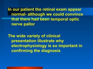 Clinical Visual Electrophysiology | PPT