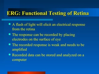 Clinical Visual Electrophysiology | PPT