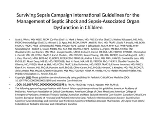 Comprehensive Review of Pediatric Sepsis Management Guidelines and ...
