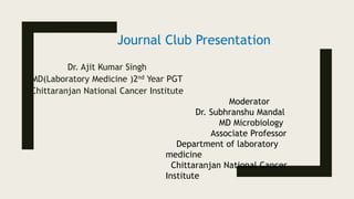 Journal Club Presentation mvnvnvnnvhgjyvfgjhgxdxjfjv | PPTX