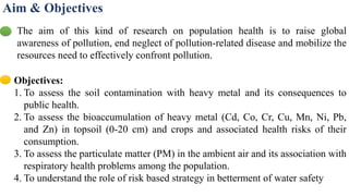 Health Effects Due To Environmental Pollution To Population | PPT